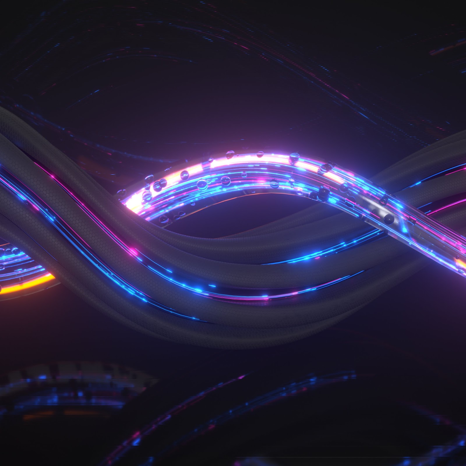 Glowing, Cgi, Lights, Neon, Colorful 4K Wallpaper