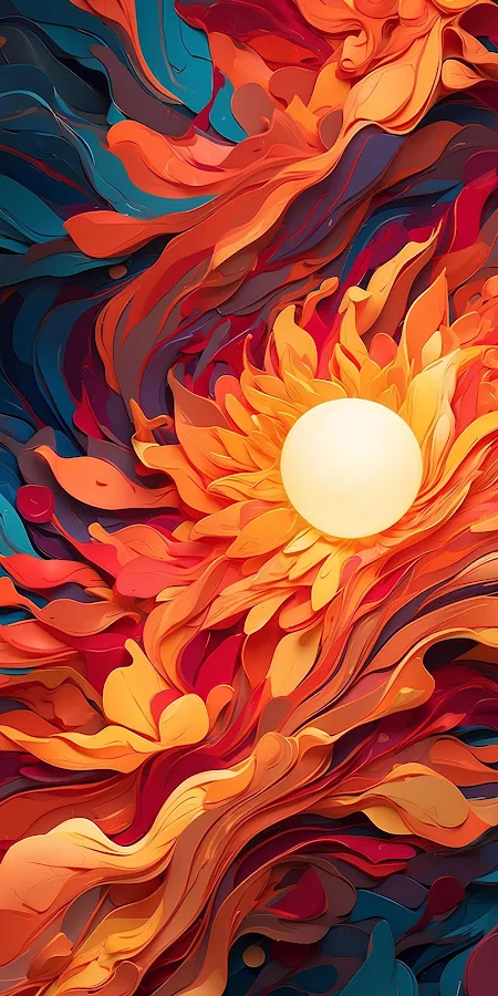 Abstract, Artwork, Illustration, Texture 2K iPhone Phone Wallpaper