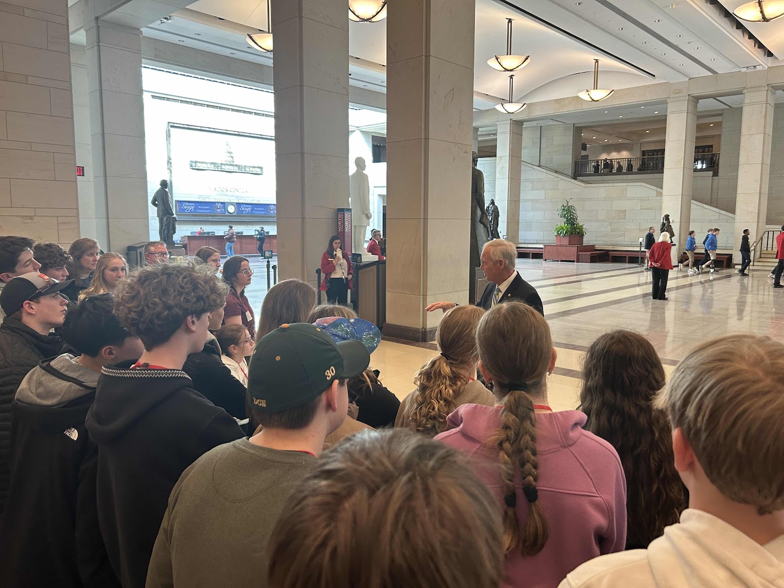 DCE in Washington DC 2025: Meeting with Senator Johnson