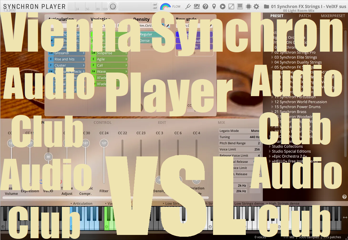 VSL Vienna Synchron Player v1.3.2652 Win - Audio Club
