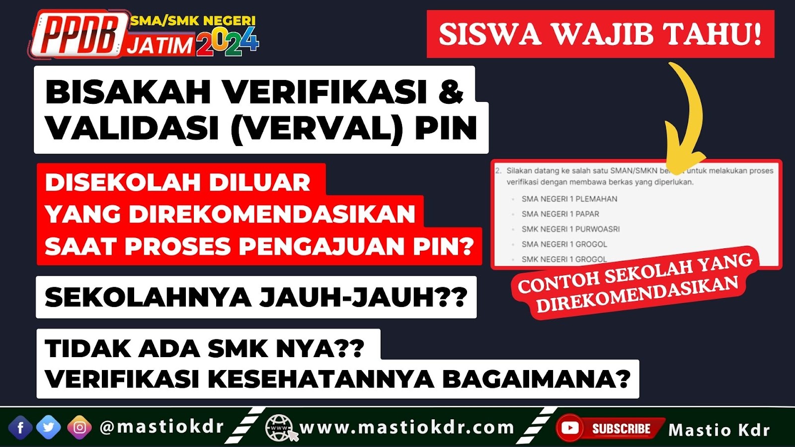 Bolehkah Verifikasi dan Validasi PIN Di Luar Sekolah Yang ...