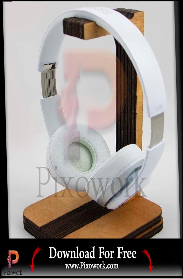 free DXF to download Headphone Stand