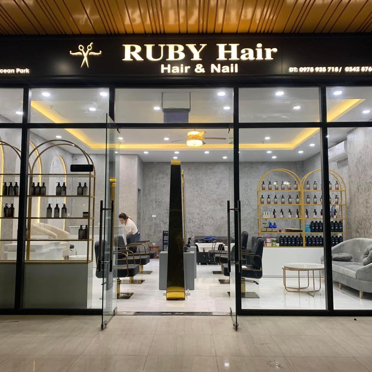 Ruby Hair - Dịch vụ/Tiện ích - Hệ thống hỗ trợ bán hàng Ocean City