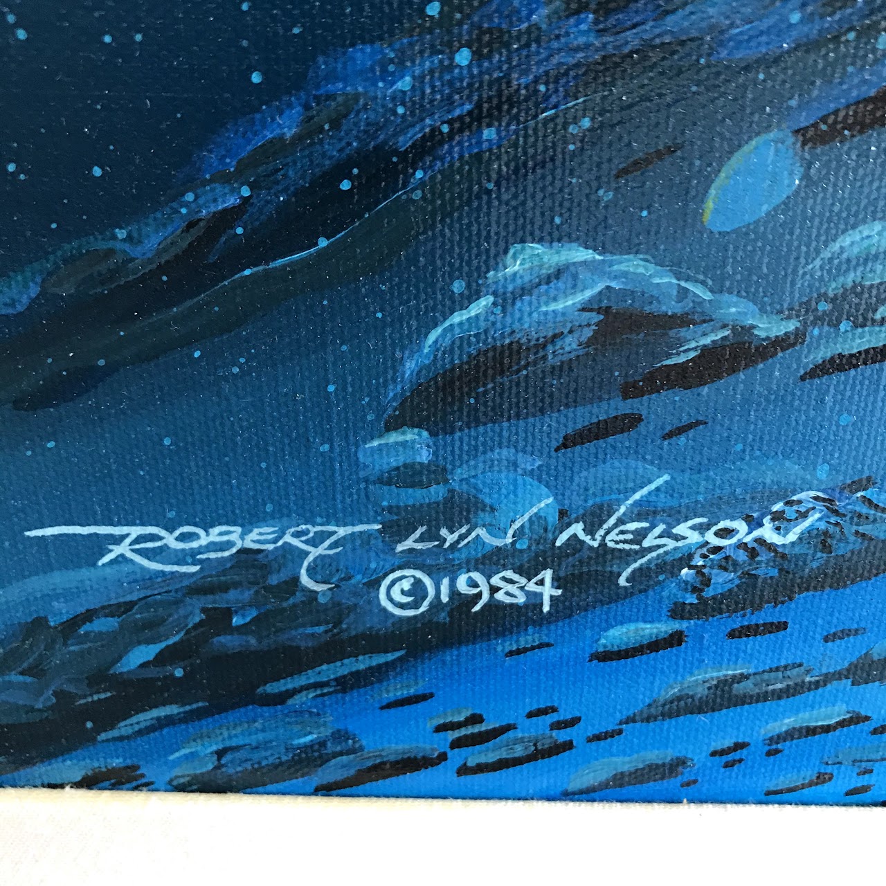 Robert Lyn Nelson Signed Painting