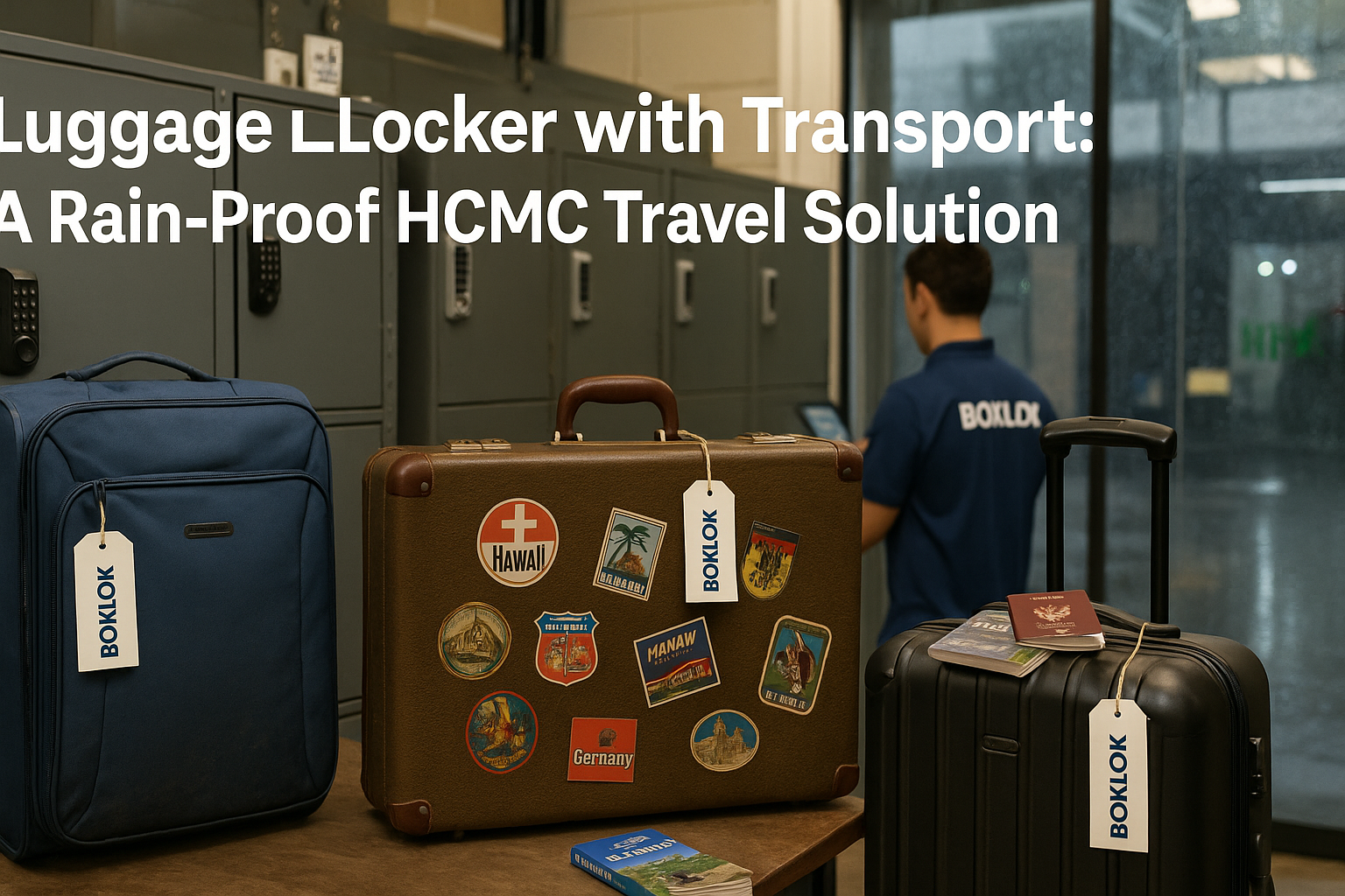 Luggage Locker with Transport: A Rain-Proof HCMC Travel Solution
