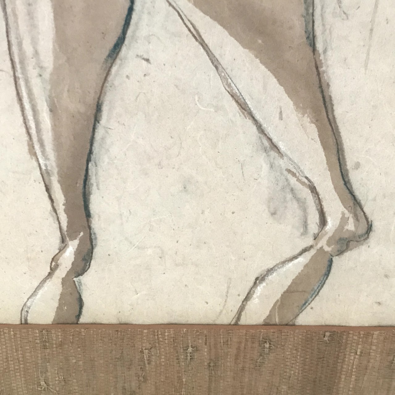 Doris Caesar Signed Watercolor & Pastel Painting