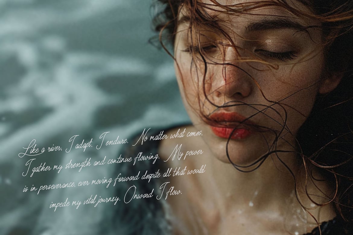 The French Letters Elegant Cursive Script Font - Đồ Hoạ Vip