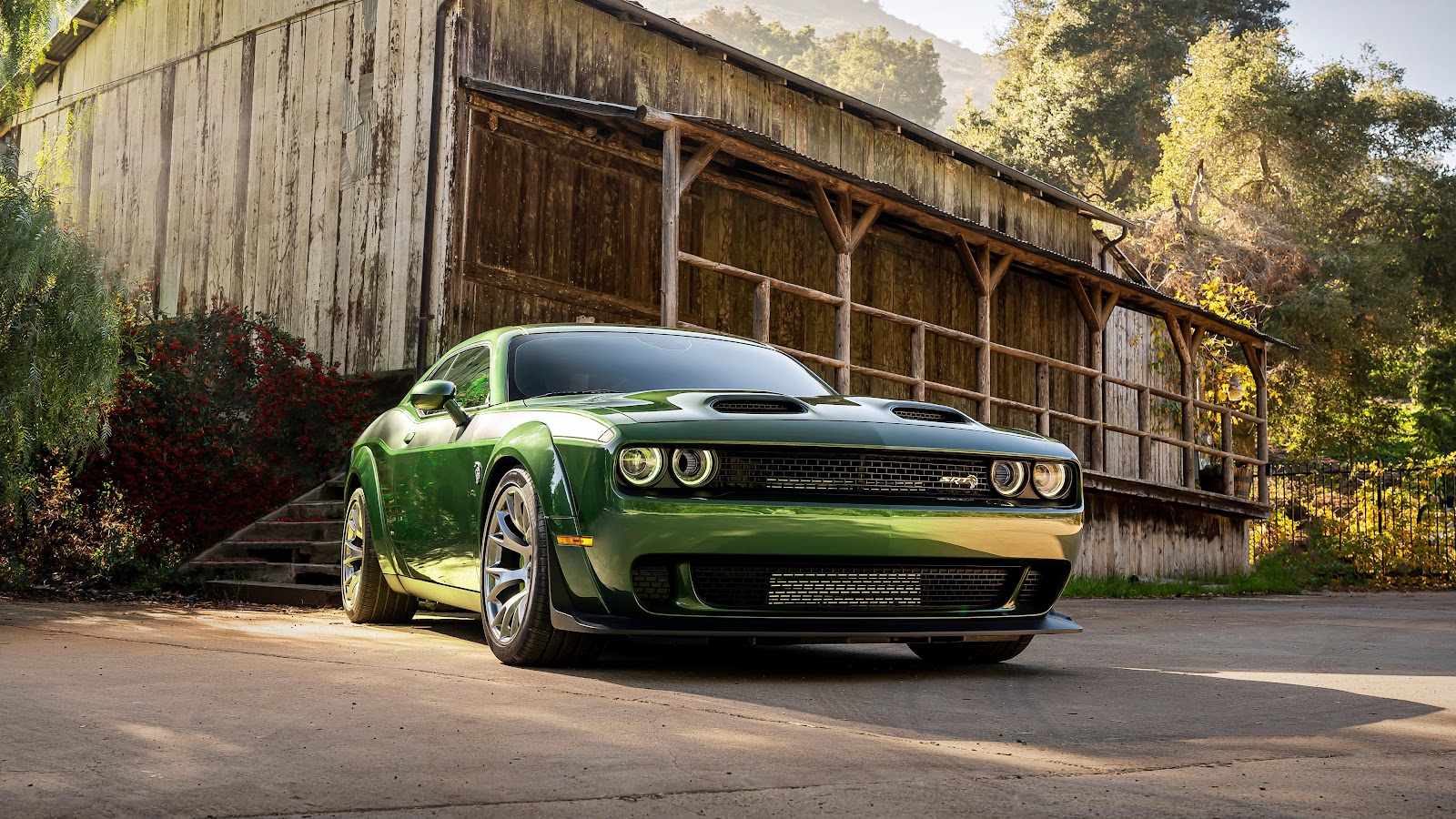 Dodge Challenger SRT Hellcat 4K HD Wallpaper - Wallpaper.cam