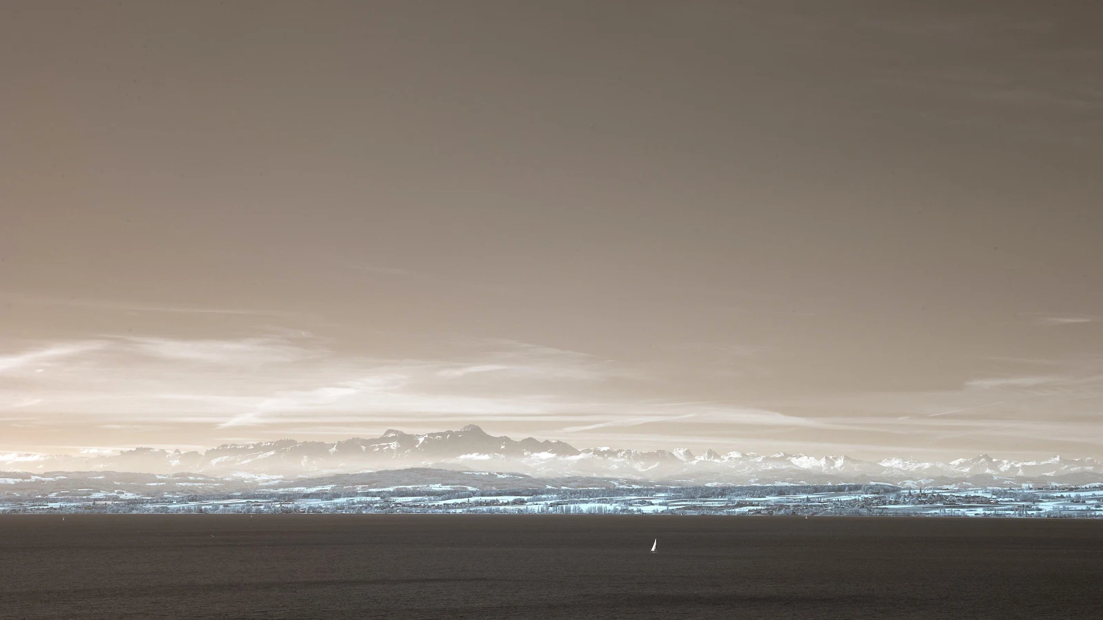 Dusky Landscape Nature 4K PC Wallpaper