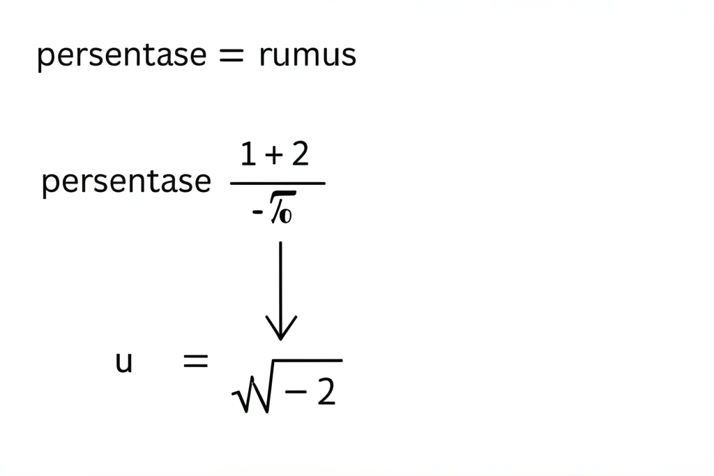 Cara Menghitung Persentase Dengan Mudah dan Akurat - Pojokata