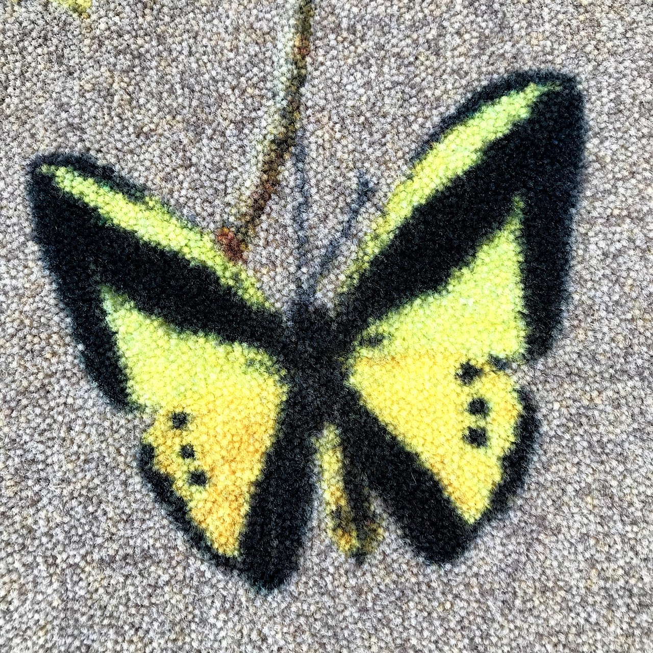 Tropical Bird & Flower Area Rug