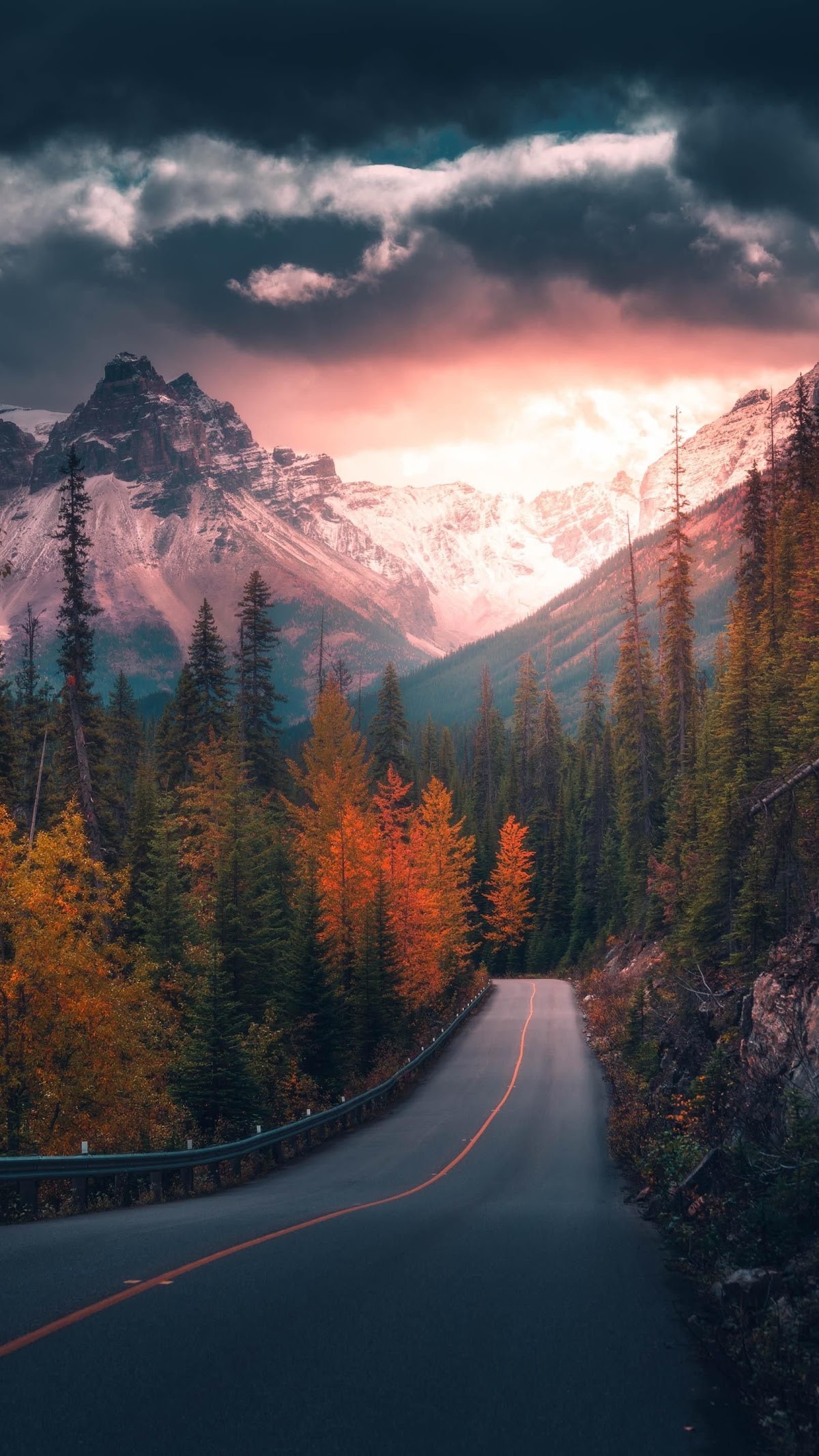 Cloud, Nature, Art, Drawing, Sunset 2K iPhone Wallpaper