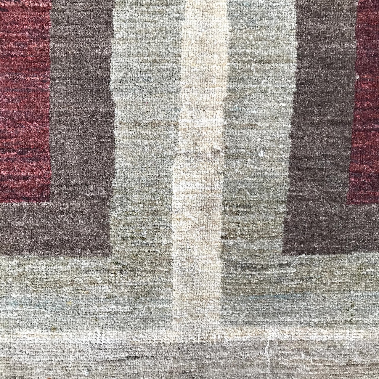 Geometric Wool Area Rug
