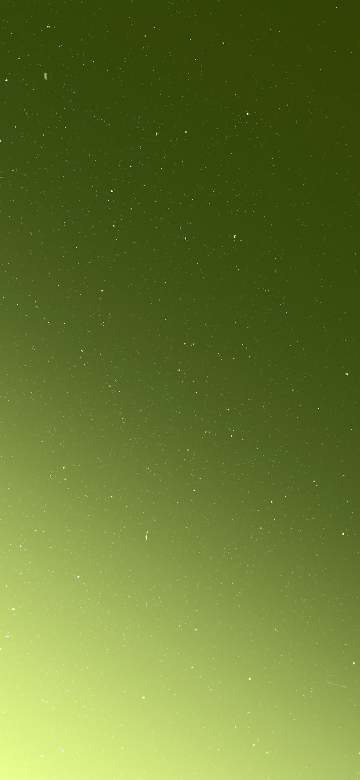 Starry Green Night Sky Gradient Full HD iPhone Wallpaper
