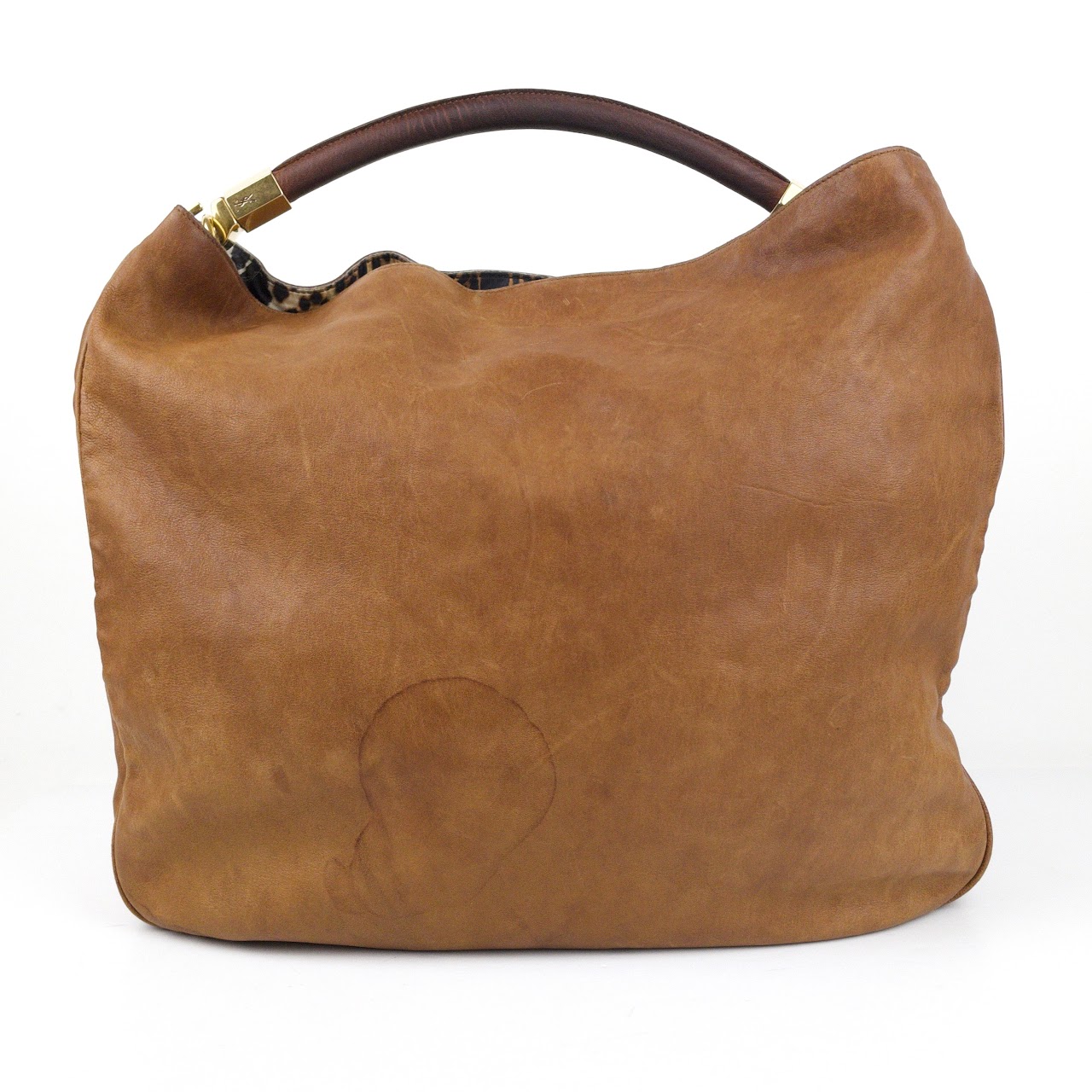 YSL Brown Leather Bag