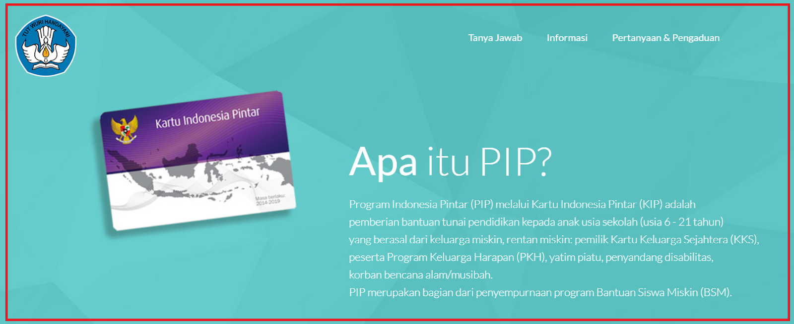 Perbedaan PIP dengan KIP