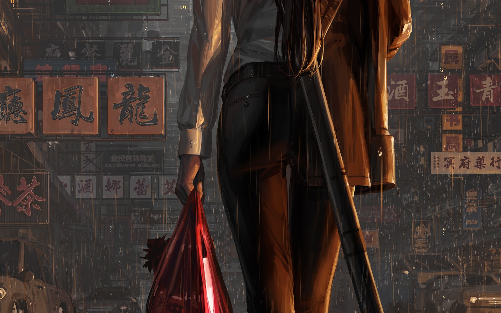 Guweiz, Digital Art, Artwork, Illustration, Women 4K Wallpaper