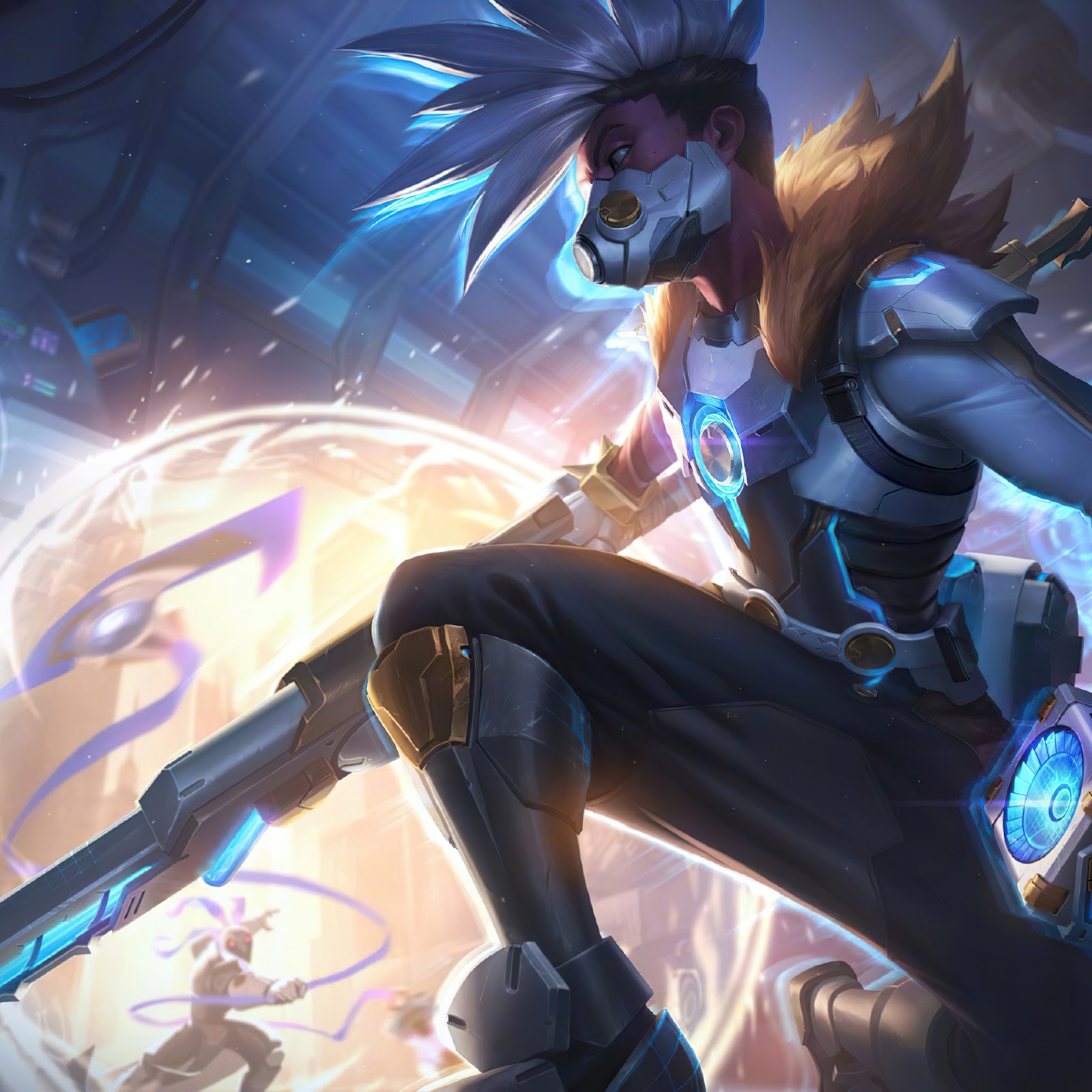 League Of Legends, Riot Games, Futuristic, Video Game Art, Fire 4K ...