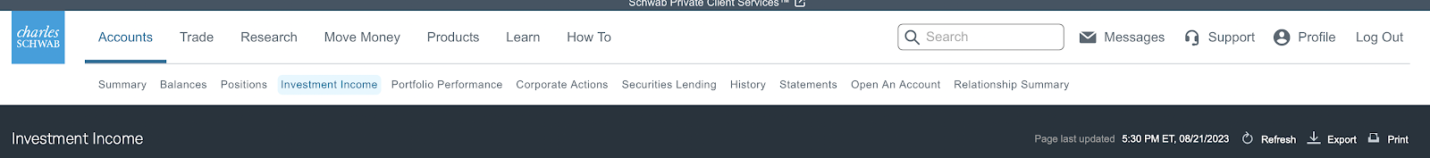 Anyone else underwhelmed by Schwab web interface? - Bogleheads.org