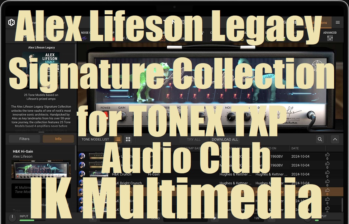 IK Multimedia Alex Lifeson Legacy - Audio Club