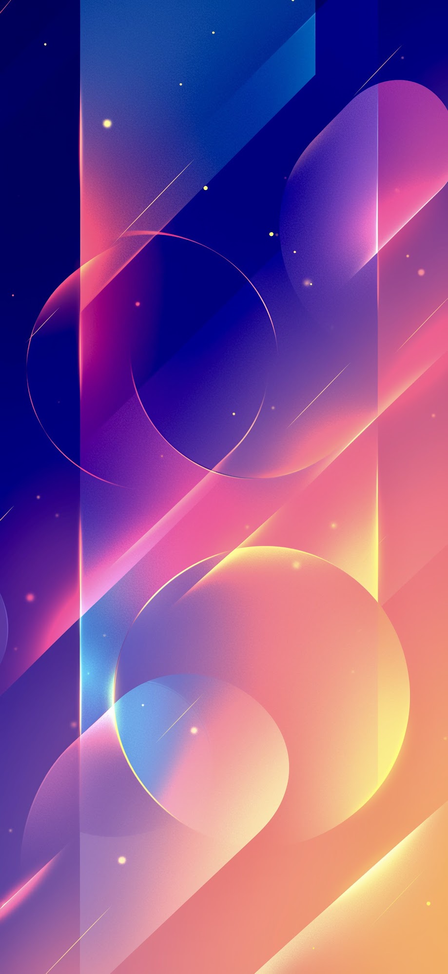 Abstract, Gradient, Geometric, Modern 2K iPhone Wallpaper