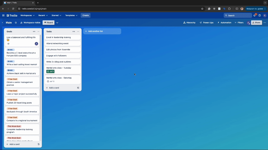 Hierarchy for Trello Power-Up | Trello