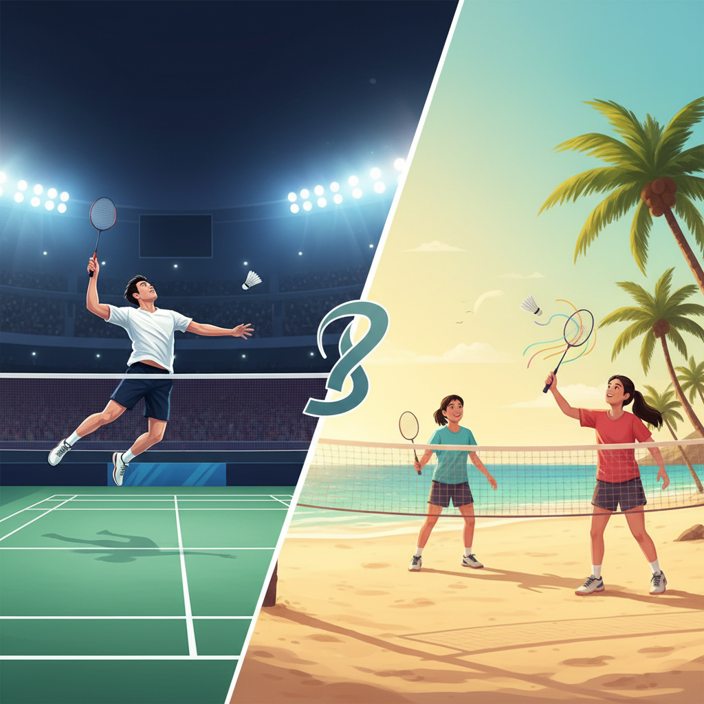 Apa perbedaan antara badminton dan bulu tangkis? – Grosir Alat Olahraga