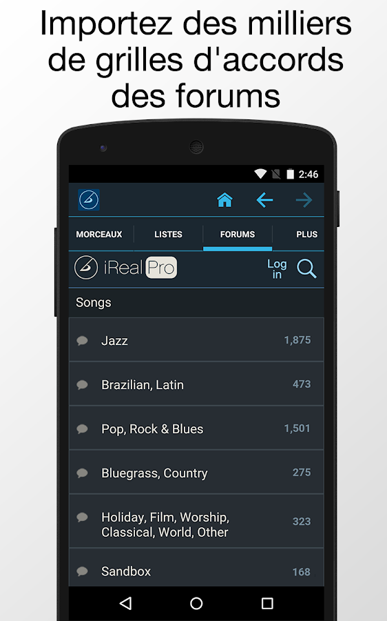 iReal Pro - Music Book & Play Along – Applications Android sur Google Play