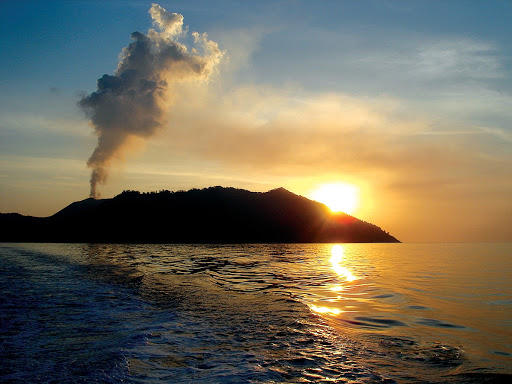 Volcano Eruption, Andaman and Nicobar Islands — Google Arts & Culture
