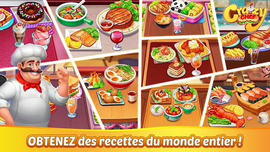Crazy Chef : jeu de cuisine rapide – Applications sur Google Play