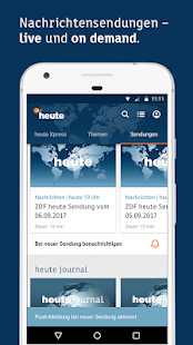 ZDF heute: App steht nun für Tablets zur Verfügung