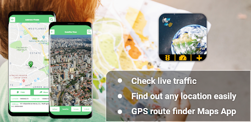GPS Driving Route Navigation, Live Traffic & Maps
