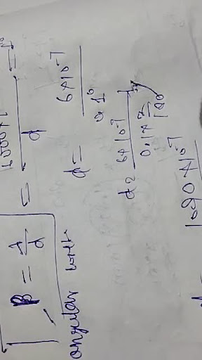 In Young's double slit experiment, the slits are 2 \mathrm{mm} apart and
