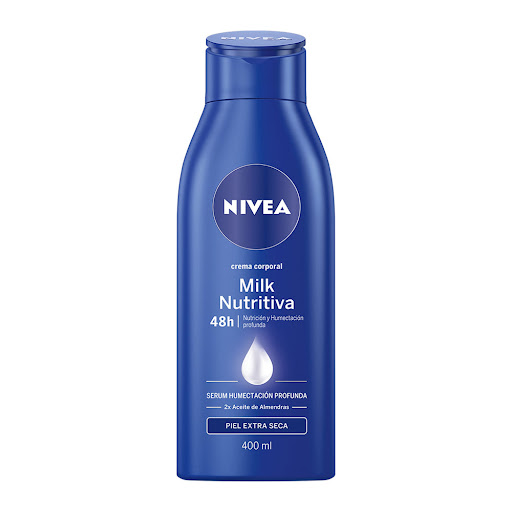 Crema Corporal Nivea Milk Nutritiva x 400 ml