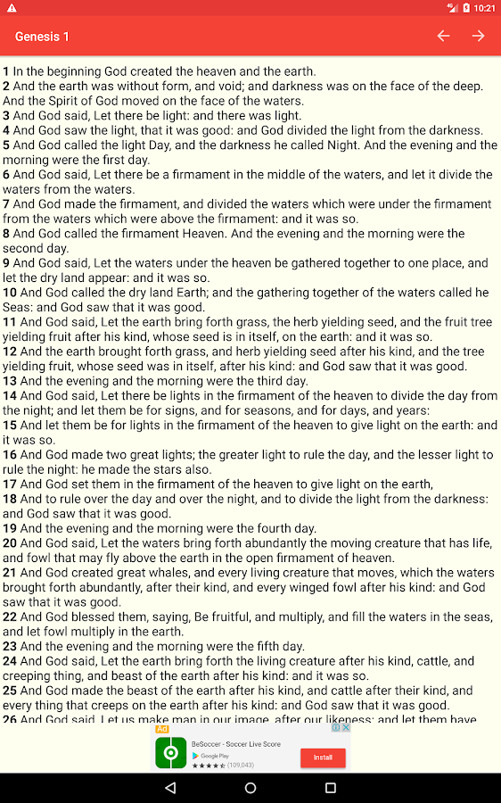 Holy Bible Free - Android Apps on Google Play