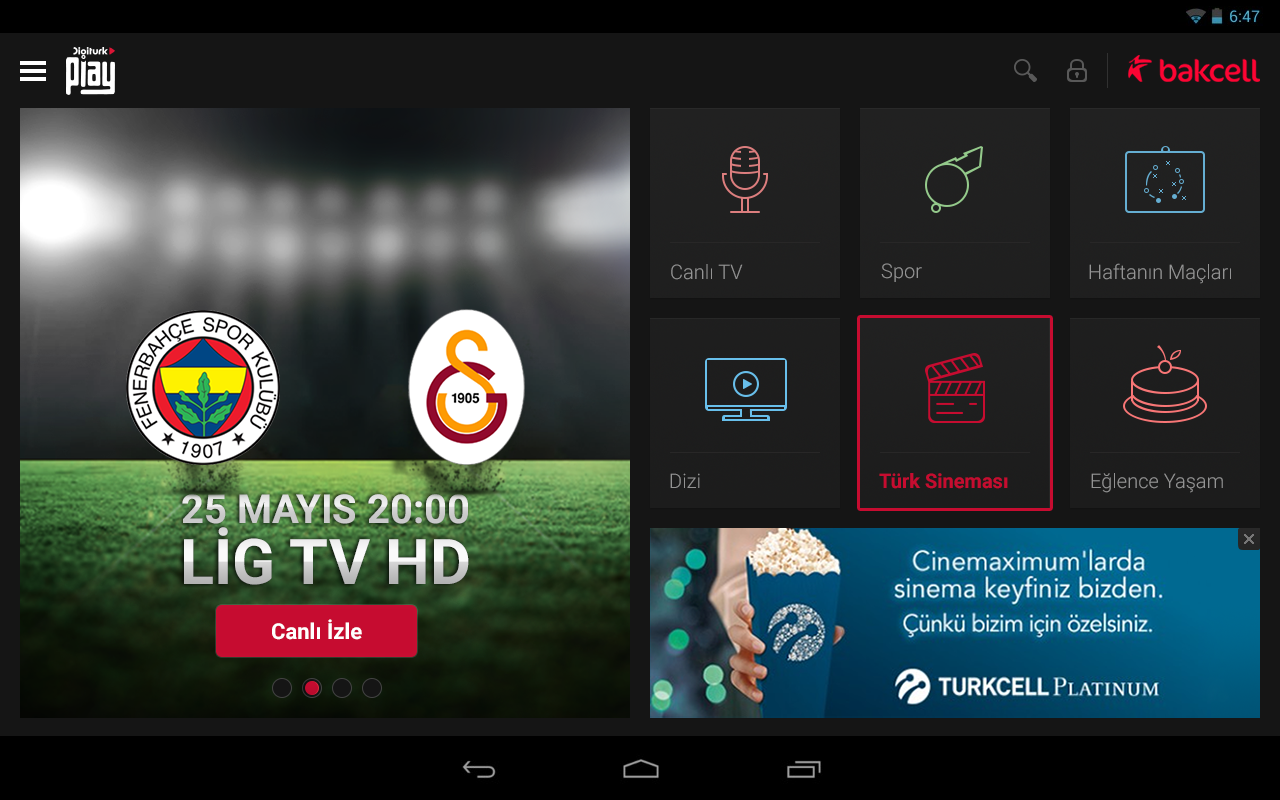 Digiturk Play Yurtdışı - Google Play'de Android Uygulamaları