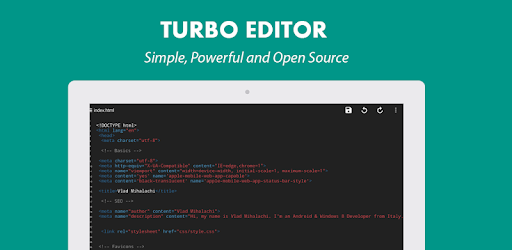 Turbo Editor // Text Editor Android App