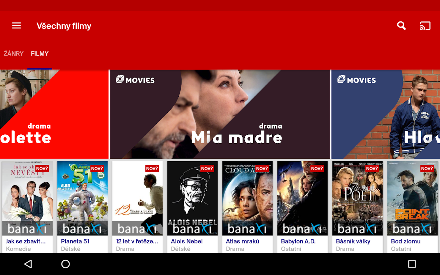 Skylink Live TV CZ – Aplikace pro Android ve službě Google Play