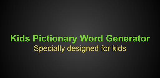Beginners Pictionary Word Generator Android App