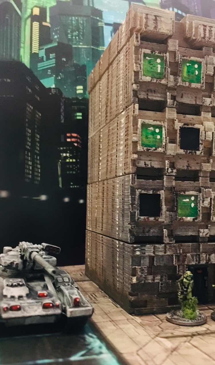 15mm Cyberpunk Terrain Pack 2