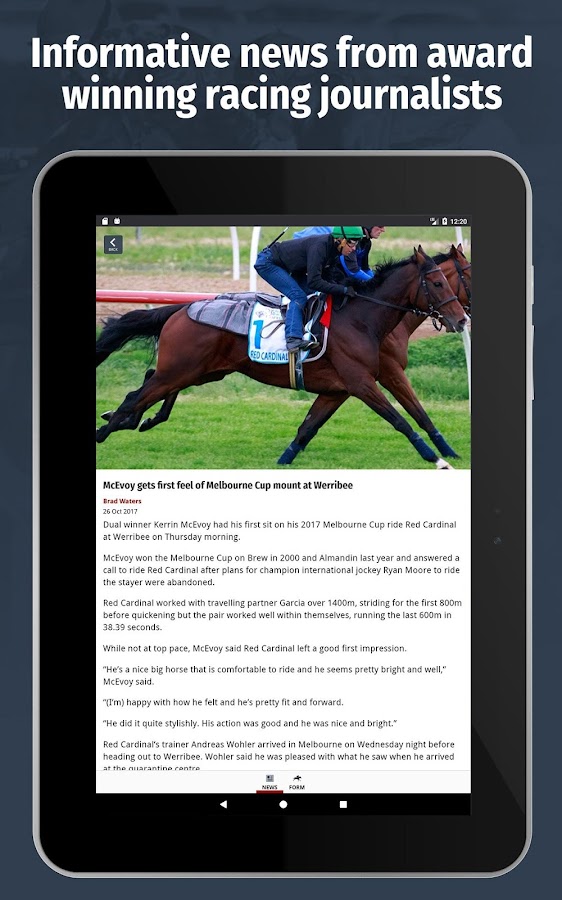Racenet – Horse Racing Tips, Betting & Form Guide - Android Apps on ...
