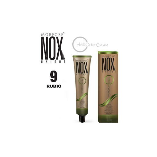 //Tinte Morfose Tubo Nox Crema Rubio Muy Claro 9 - 60 ML tinte de ...