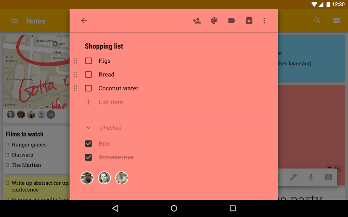 Google Keep - notas e listas – Apps para Android no Google Play