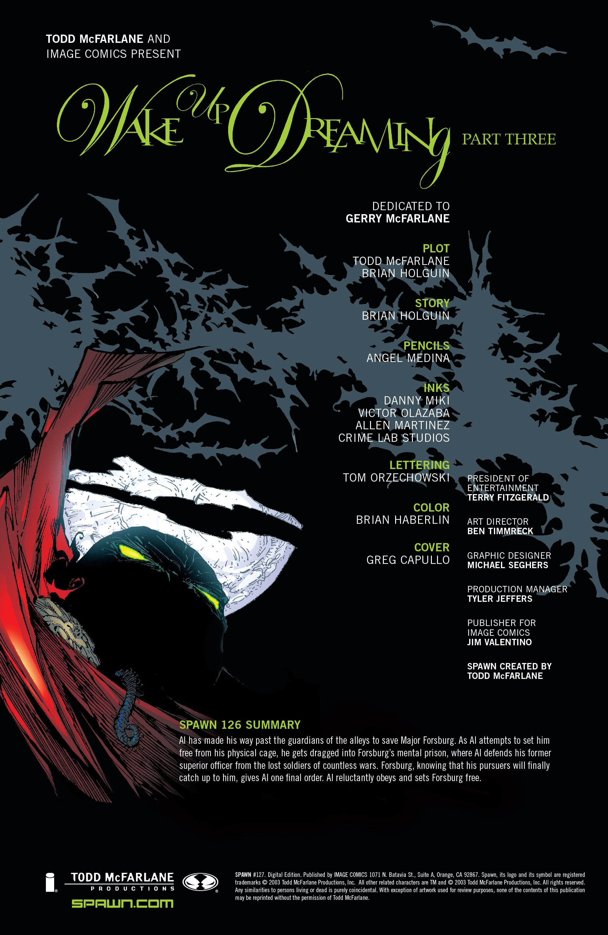 Read Online Spawn Comic Issue 127