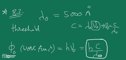 atom the threshold frequency for photoelectric effect on sodium correspon..