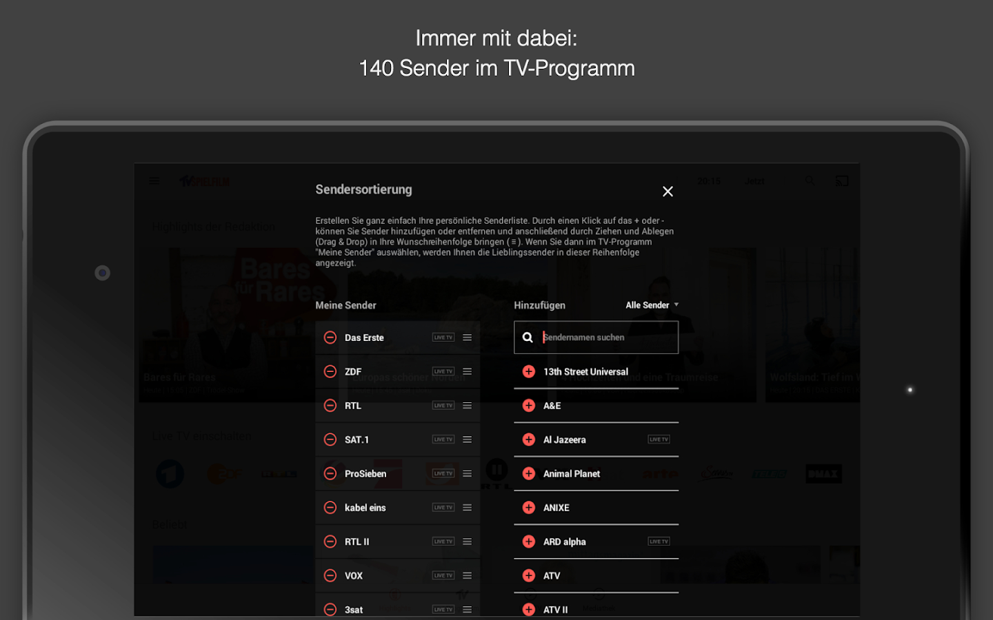 TV SPIELFILM - TV Programm – Android-Apps auf Google Play