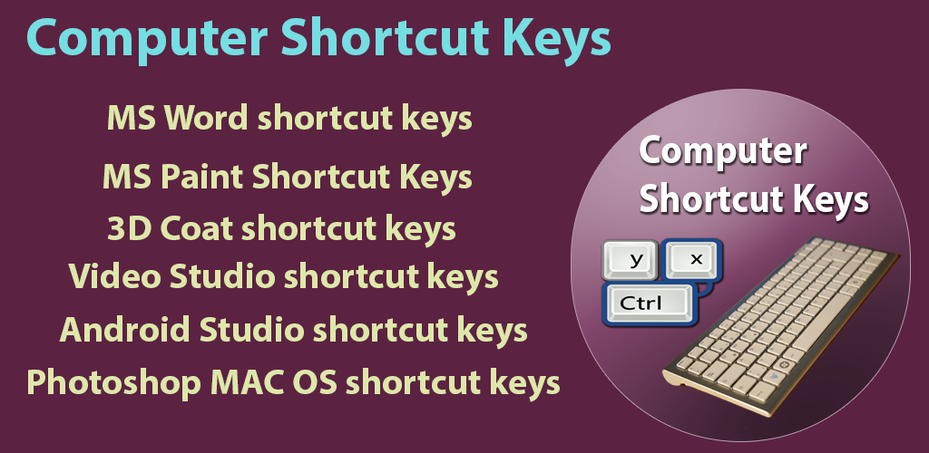 Computer Shortcut Keys by First Apps Store - Latest version 2.0.0 for ...