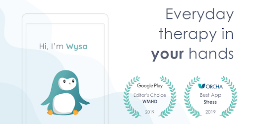 Wysa: stress, depression & anxiety therapy chatbot Android App