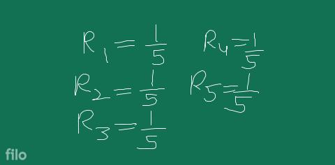 7 What is the minimum resistance which can be made using five resistors e..