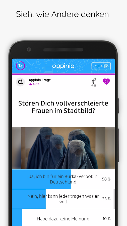 appinio - Meinung vergleichen – Android-Apps auf Google Play